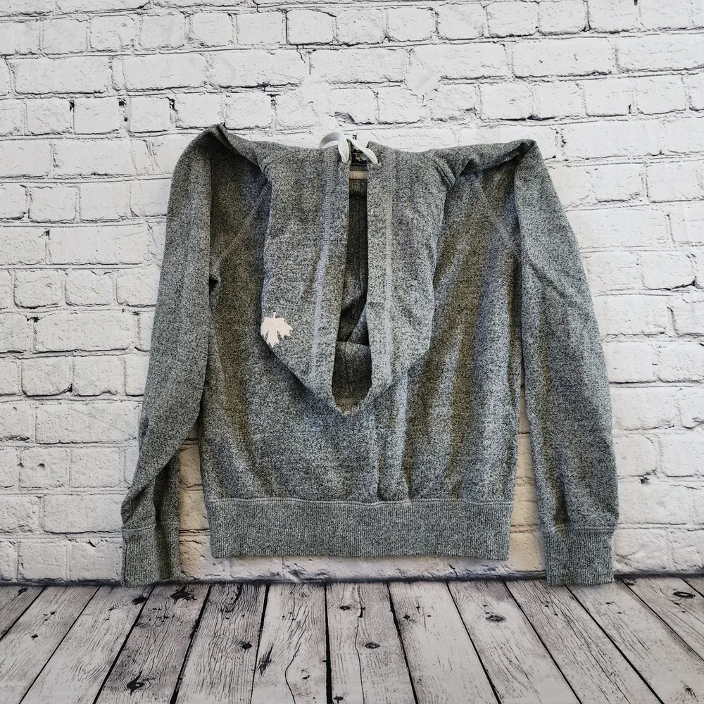 Roots | Tops | Roots Womens Salt And Pepper Full Zip Hoodie Grey ...